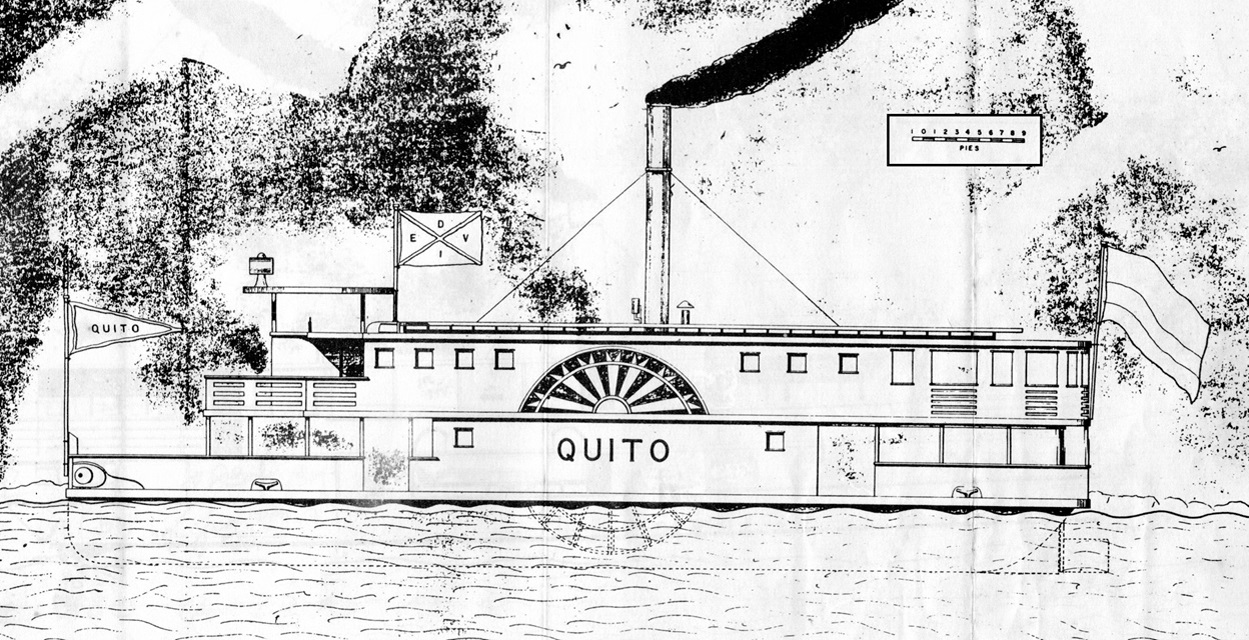 El ignominioso hundimiento del vapor Quito. – Cronóstatos